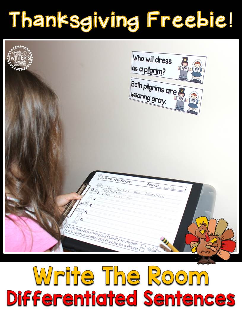 So Thankful { a Freebie!} - Lead in Literacy - Resources For ...