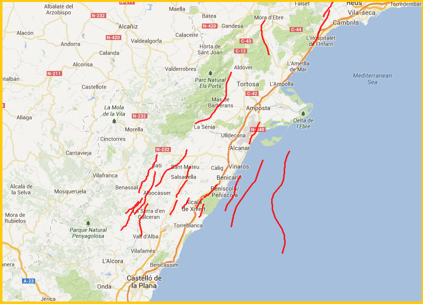 Blog de Geografía del profesor Juan Martín Martín: Una falla junto a los depósitos de gas puede ...