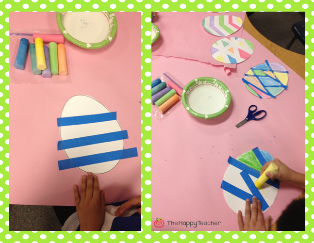 Easter Egg Art Project | TheHappyTeacher