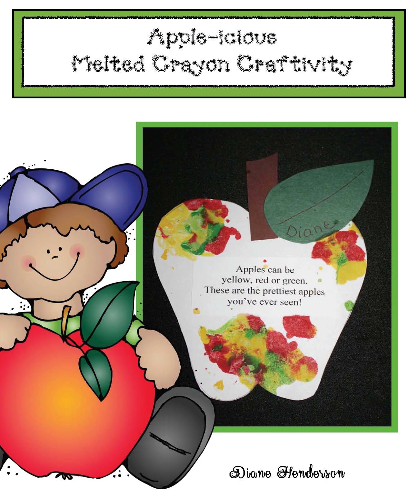 Apple Craftivity - Classroom Freebies