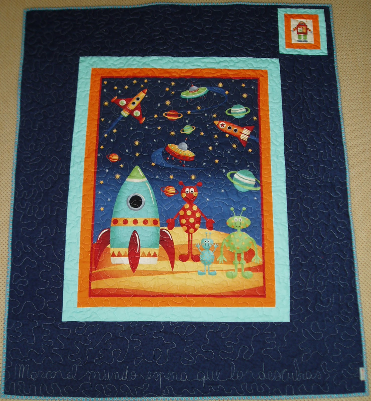 Patchwork de FUNKYPATCH: La colcha de Marco.