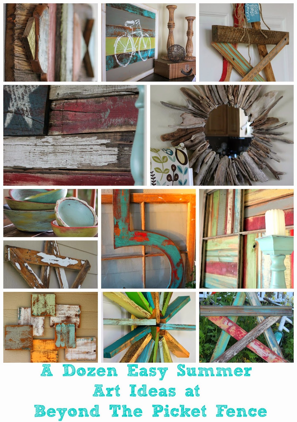 Beyond The Picket Fence Summer Art Ideas beyond-the-picket-fence-summer-art-ideas