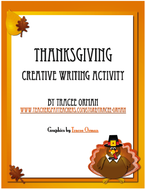Classroom Freebies: Thanksgiving Creative Writing Freebie
