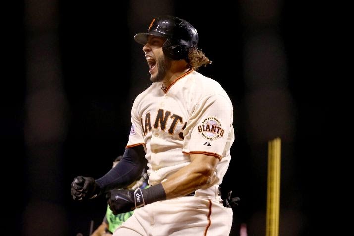 [NLCS] SF 동점 솔로 & 끝내기 쓰리런, 영상 & 화보 : MLBPARK