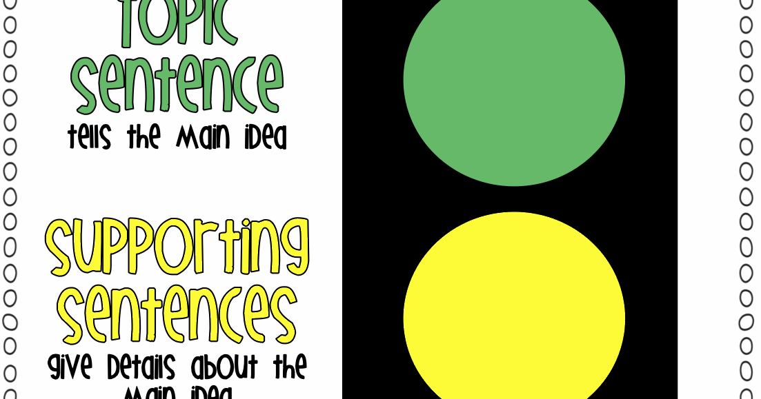 Stoplight Writing Anchor Chart at Levi Adermann blog