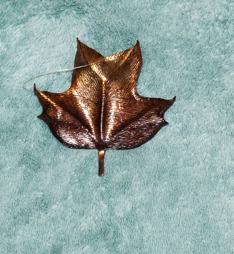 Committed Stitcher: Copper Leaf