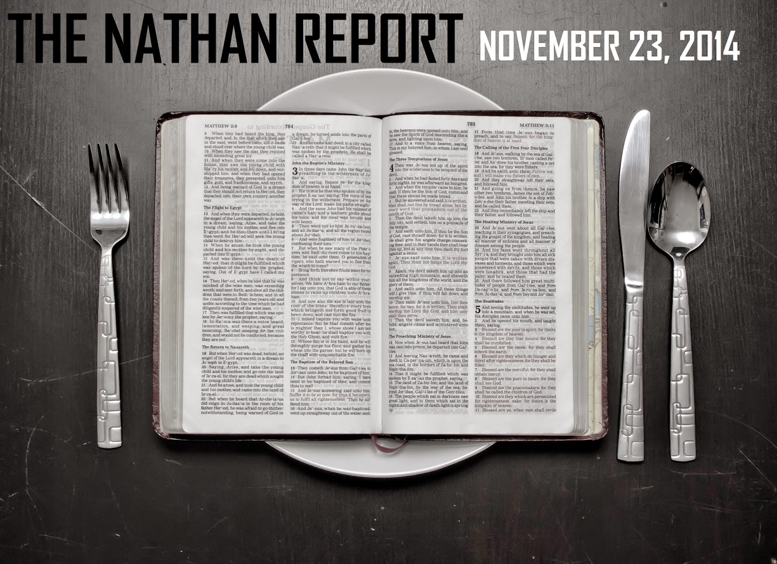 THE NATHAN REPORT: November 2014