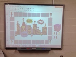 Cheerful Speech Chatter: Boardgames on the SmartBoard