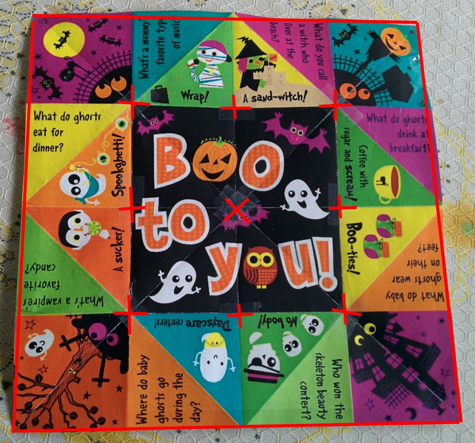 Halloween Fortune Teller Printable - Printable Word Searches