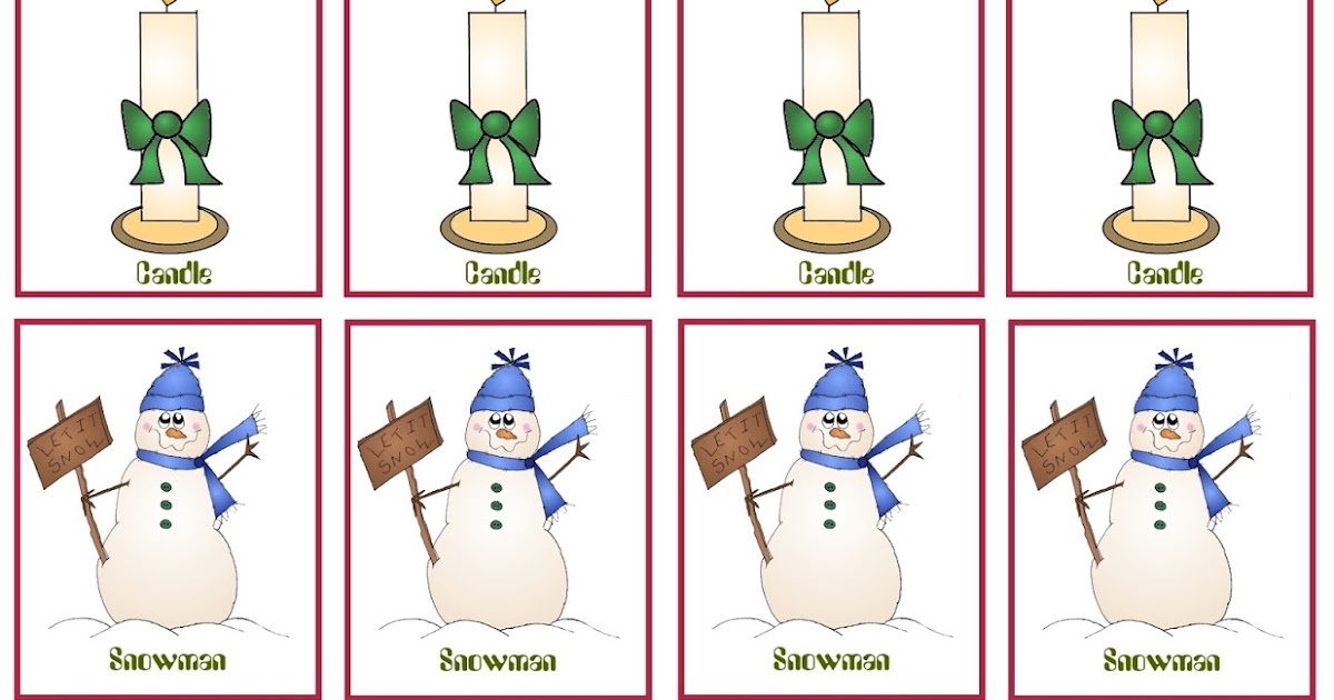 Life's Journey To Perfection: Christmas Craft: Christmas "Go Fish" Game ...