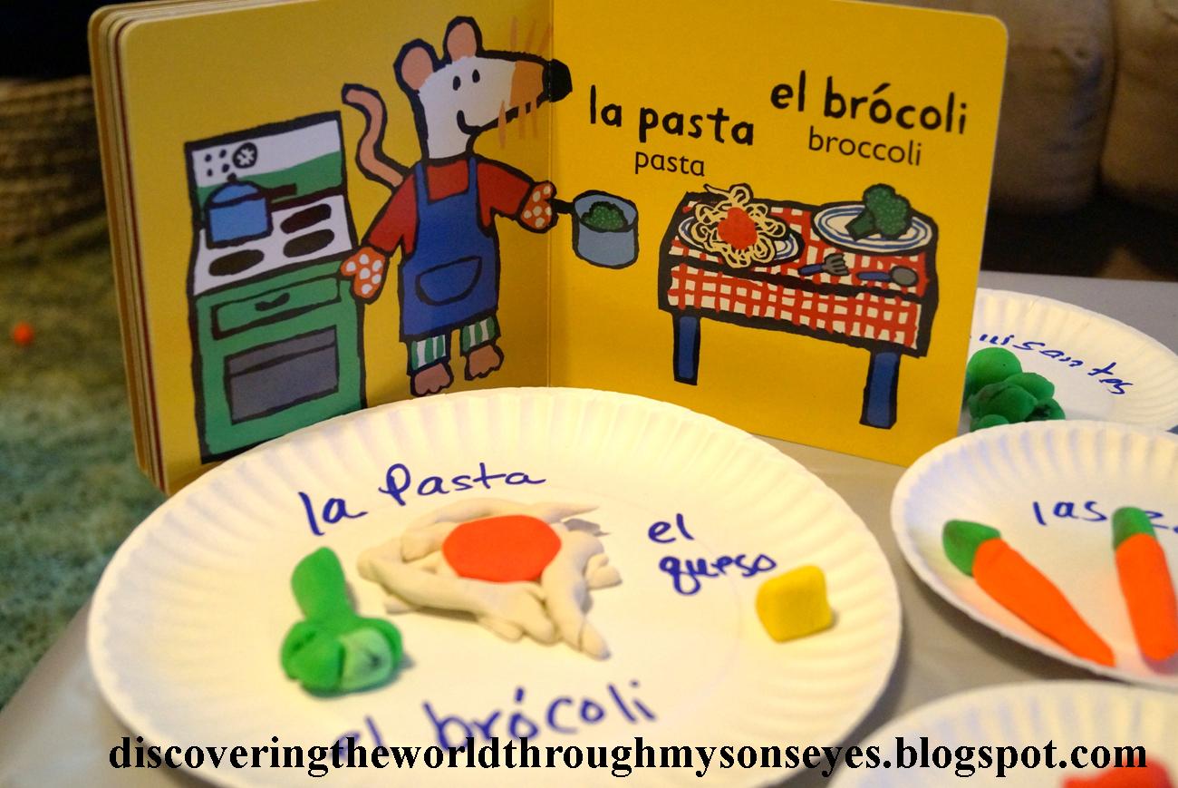 Spanish Home Lesson: Maisy's Food (Dual Language Book)