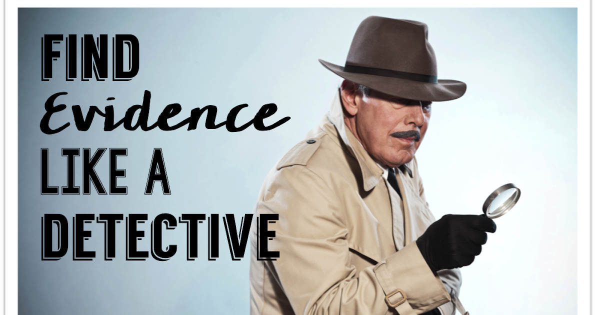 The Super Sparkly Teacher: Find Text Evidence like a Detective!