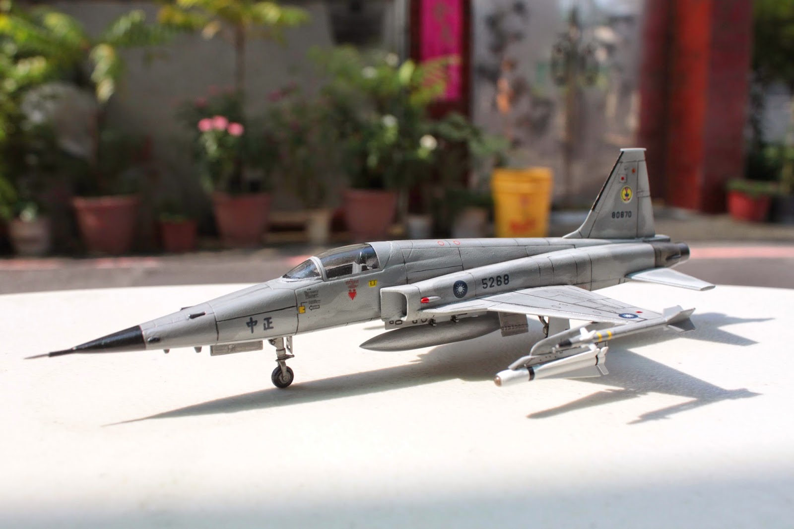 Bass-模稜兩可的模繪日誌: 暑假代工第二彈*-/ HobbyBoss 1/72 F-5E ROCAF 455TFW 4th BD