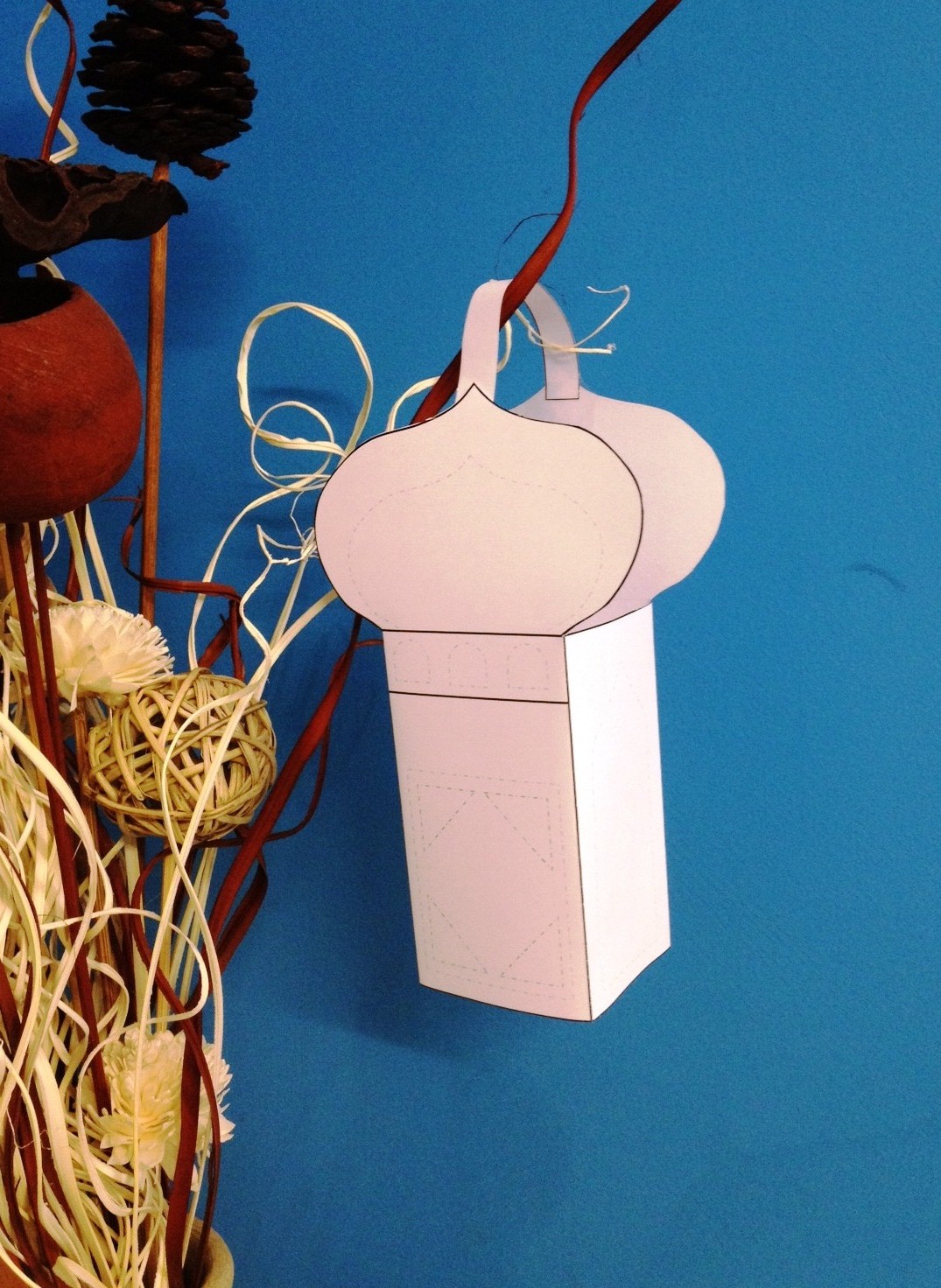 Ramadan Craft Project: Mosque-Lantern - Zaufishan