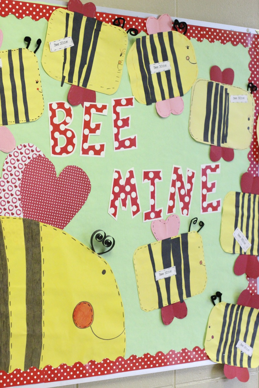 Bumble Bee Mine Easy Valentine Craft : Blue Skies with Jennifer White