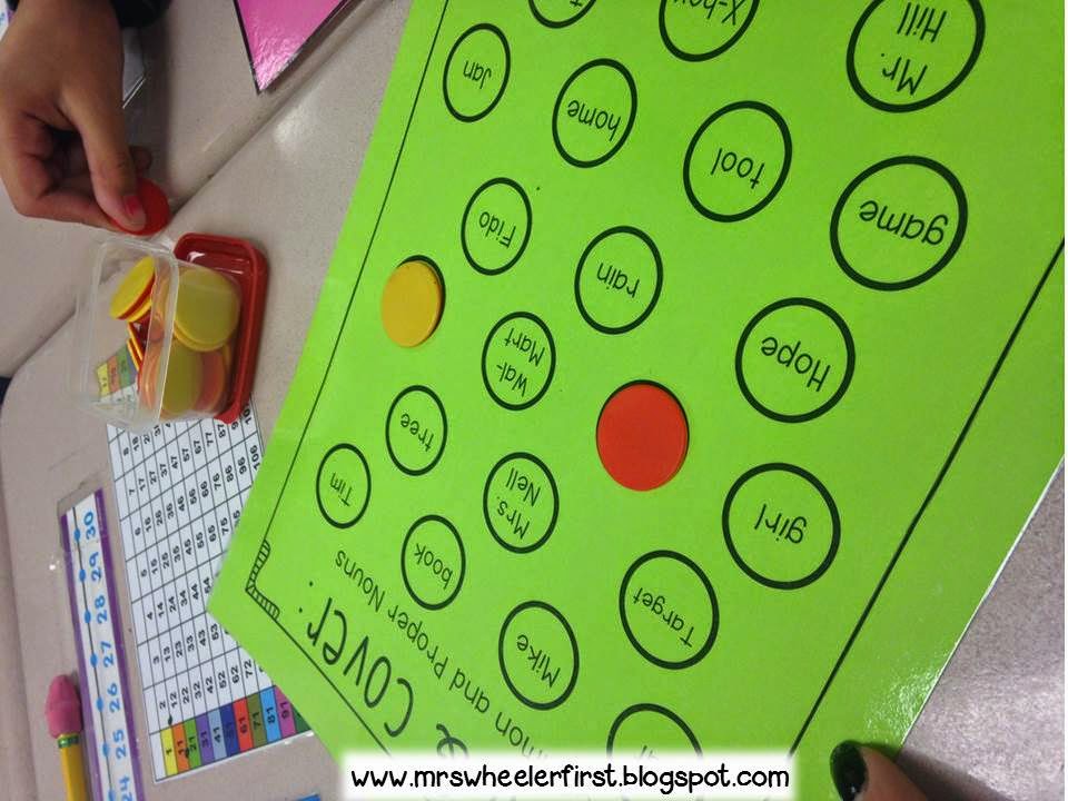 Common and Proper Nouns Freebies | Mrs. Wheeler's First Grade Tidbits ...
