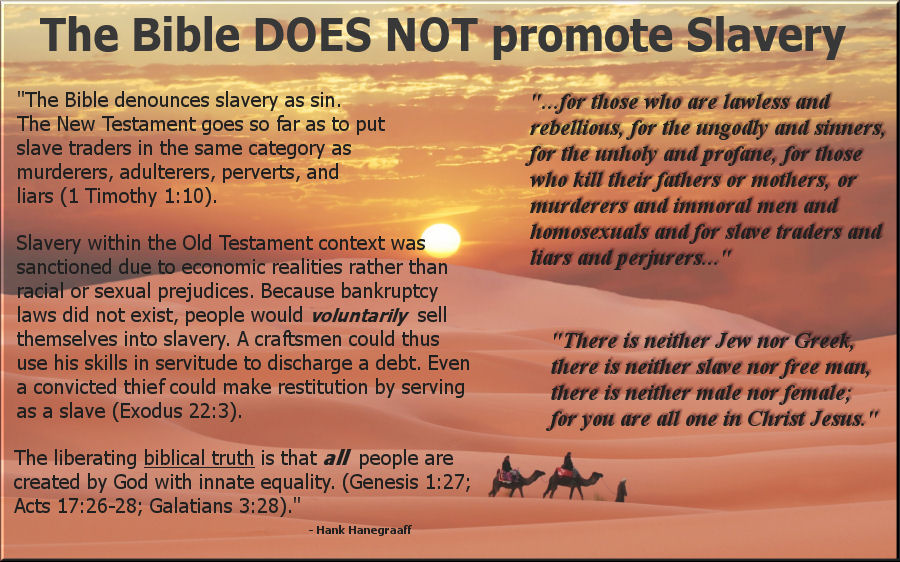 Enlightenment The Bible DOES NOT Promote Slavery enlightenment-the-bible-does-not-promote-slavery