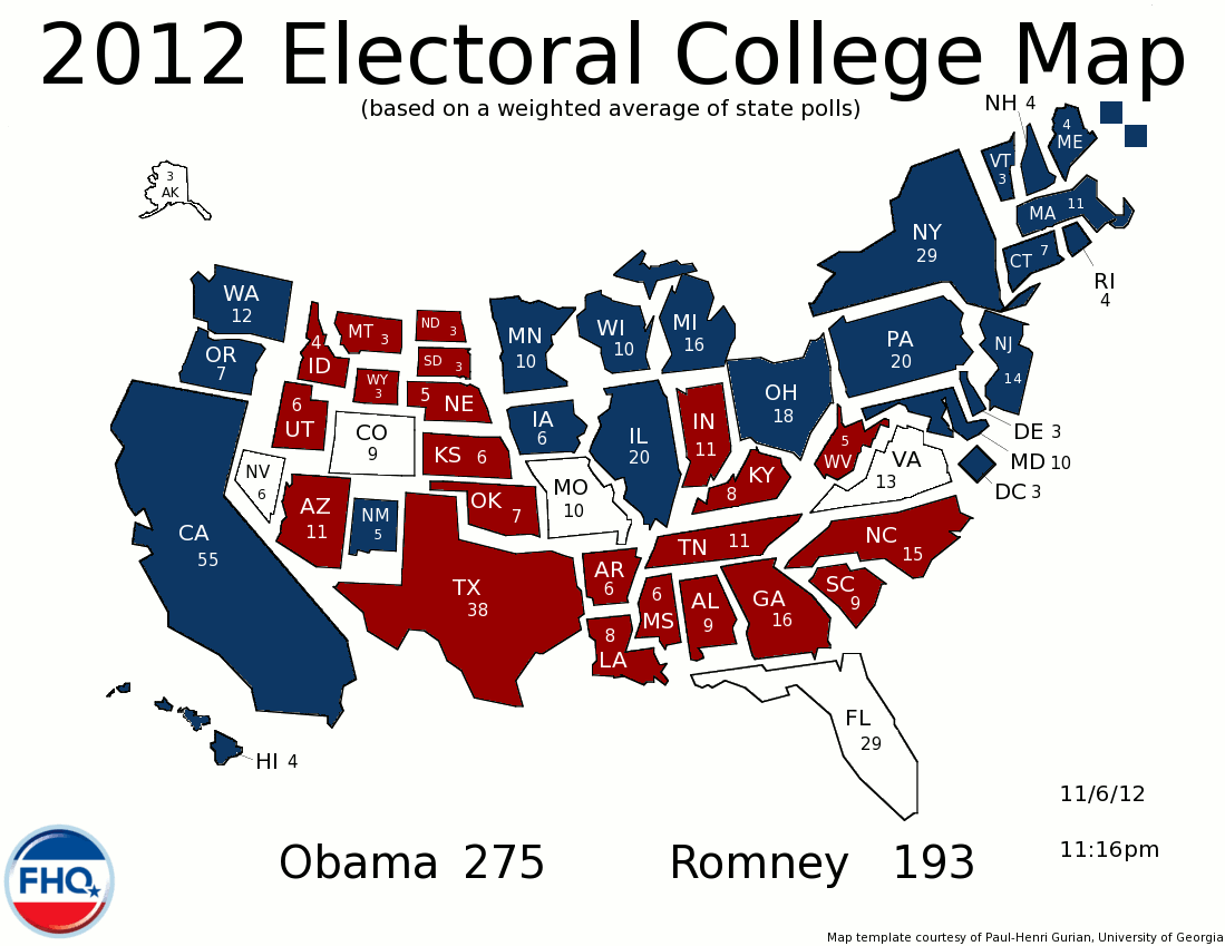 Frontloading HQ: 2012 Election Night Live Blog Frontloading HQ: 2012 Election Night Live Blog
