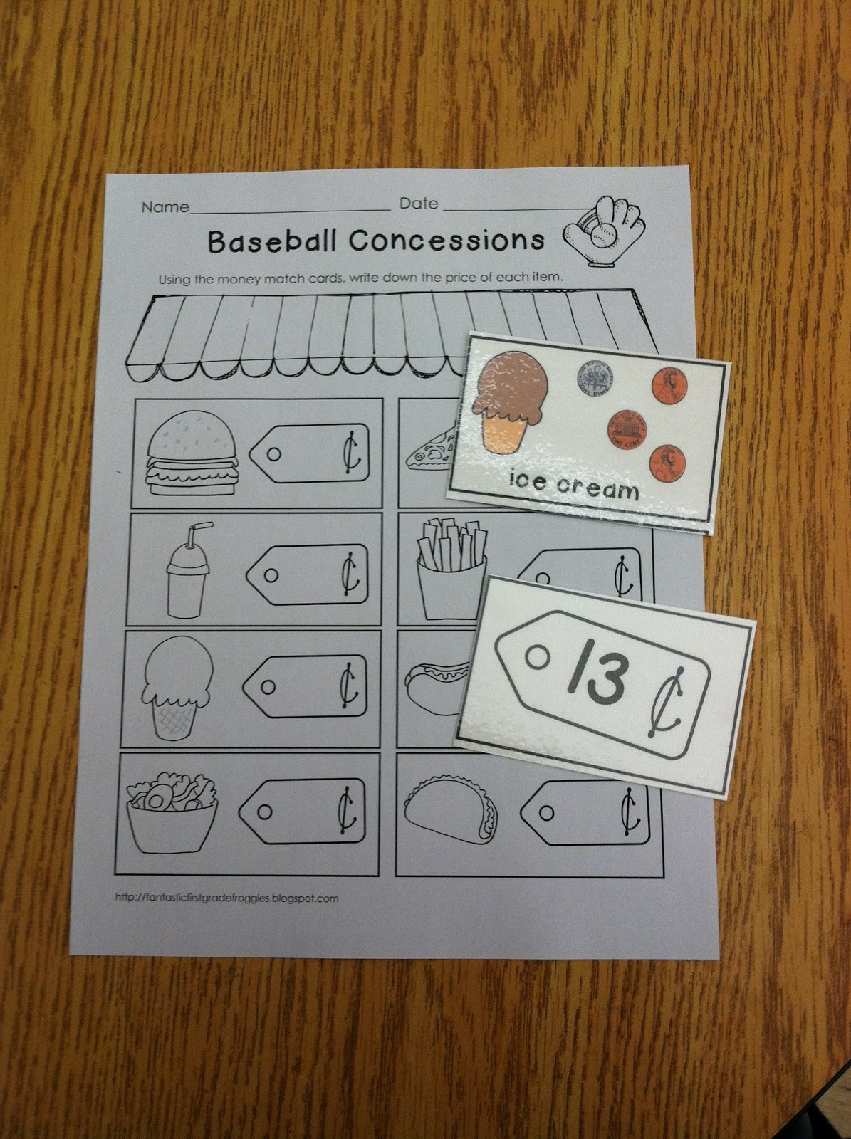 Baseball Math - The Teacher Bag