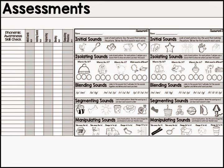 Phonemic Awareness Intervention Pack: Part 2 - Sarah's Teaching ...