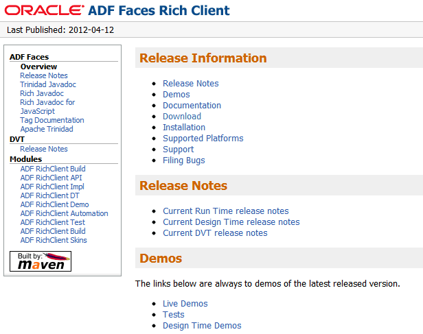 发布与运行ADF Faces Rich Client Components Demo_glassfish adf-CSDN博客