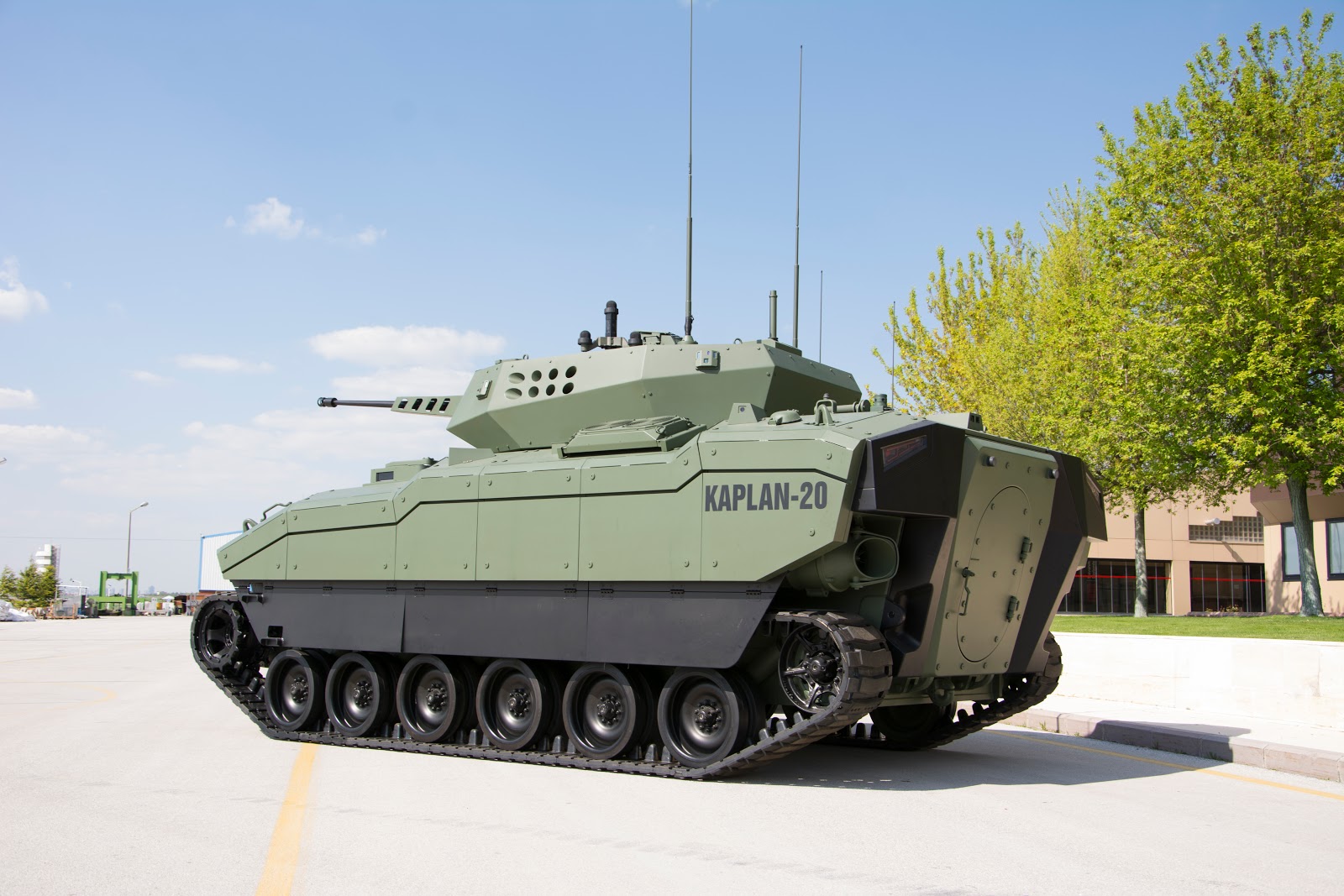 FNSS KAPLAN-20 "Next Generation Amphibious Fighting Vehicle".