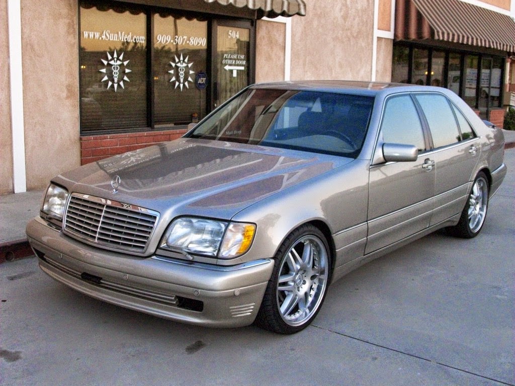 Mercedes-Benz W140 S600 on BRABUS Wheels | BENZTUNING