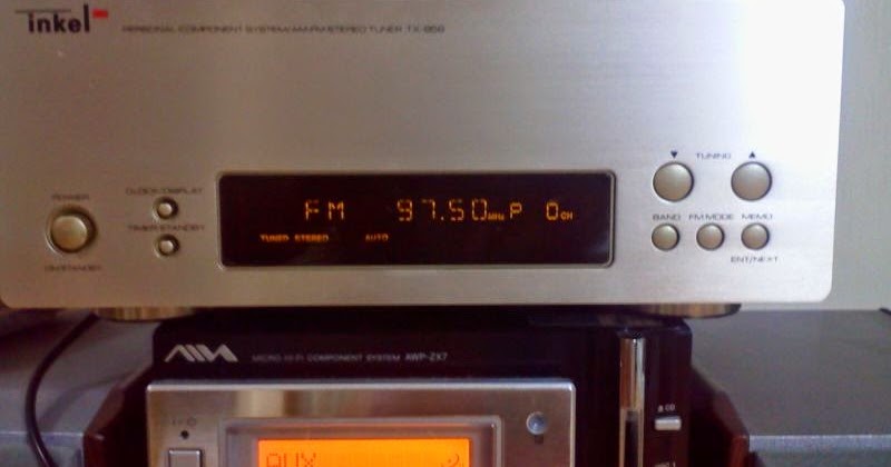 정해영의 블로그 - JEONG Haeyoung's blog: 세번째 중고 튜너 인켈 TX-858