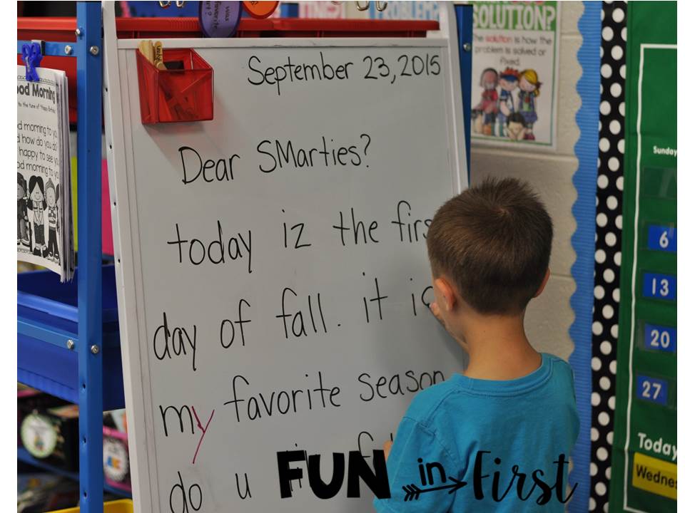 My Favorite Part of the School Day - Fun in First