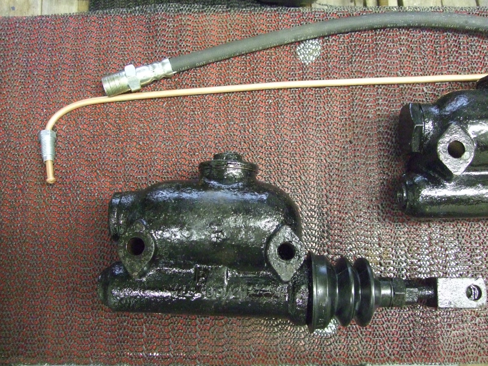 MORRIS-TYPE JB VAN (AUSTIN-101 Version): Brakes and Hydraulics MORRIS-TYPE JB VAN (AUSTIN-101 Version): Brakes and Hydraulics