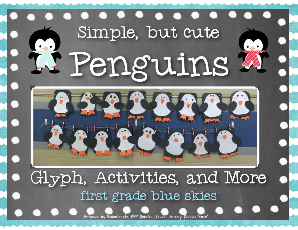 Simple, but Cute Penguins & a Freebie! Plus Flash Giveaway! : Blue ...