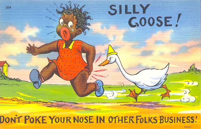 Postcard Funnies Silly Goose postcard-funnies-silly-goose
