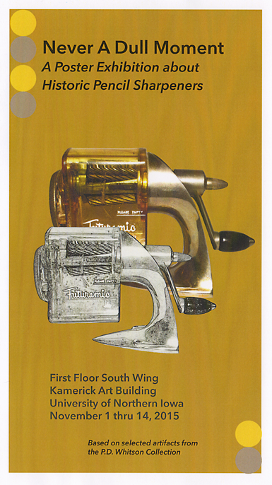 The Poetry of Sight: Pencil Sharpener Poster | Jillianne Sanders