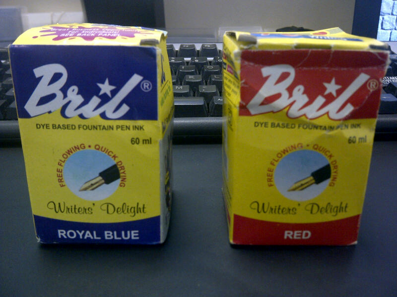 My Time in Eden: Bril Fountain Pen Ink From India My Time in Eden: Bril Fountain Pen Ink From India