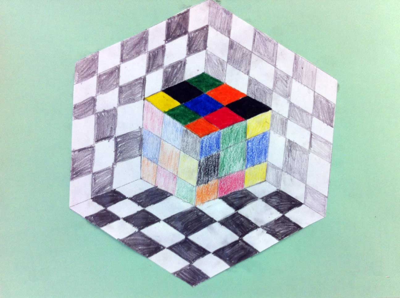 artisan des arts: Optical Illusions - grade 5/6