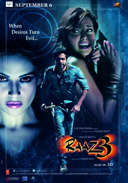 مشاهدة فيلم الرعب والرومانسية المثير الهندى احدث افلام النجم عمران هاشمى Raaz 3: The Third ...