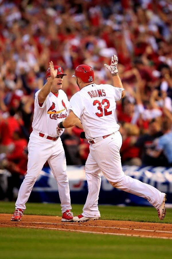 [NLDS] 맷 아담스, 7회말 역전 쓰리런홈런, 영상 & 화보 : MLBPARK