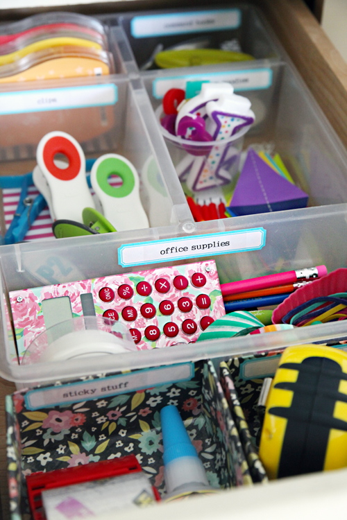 IHeart Organizing: DIY Paper Box Drawer Organizers and an Organized ...