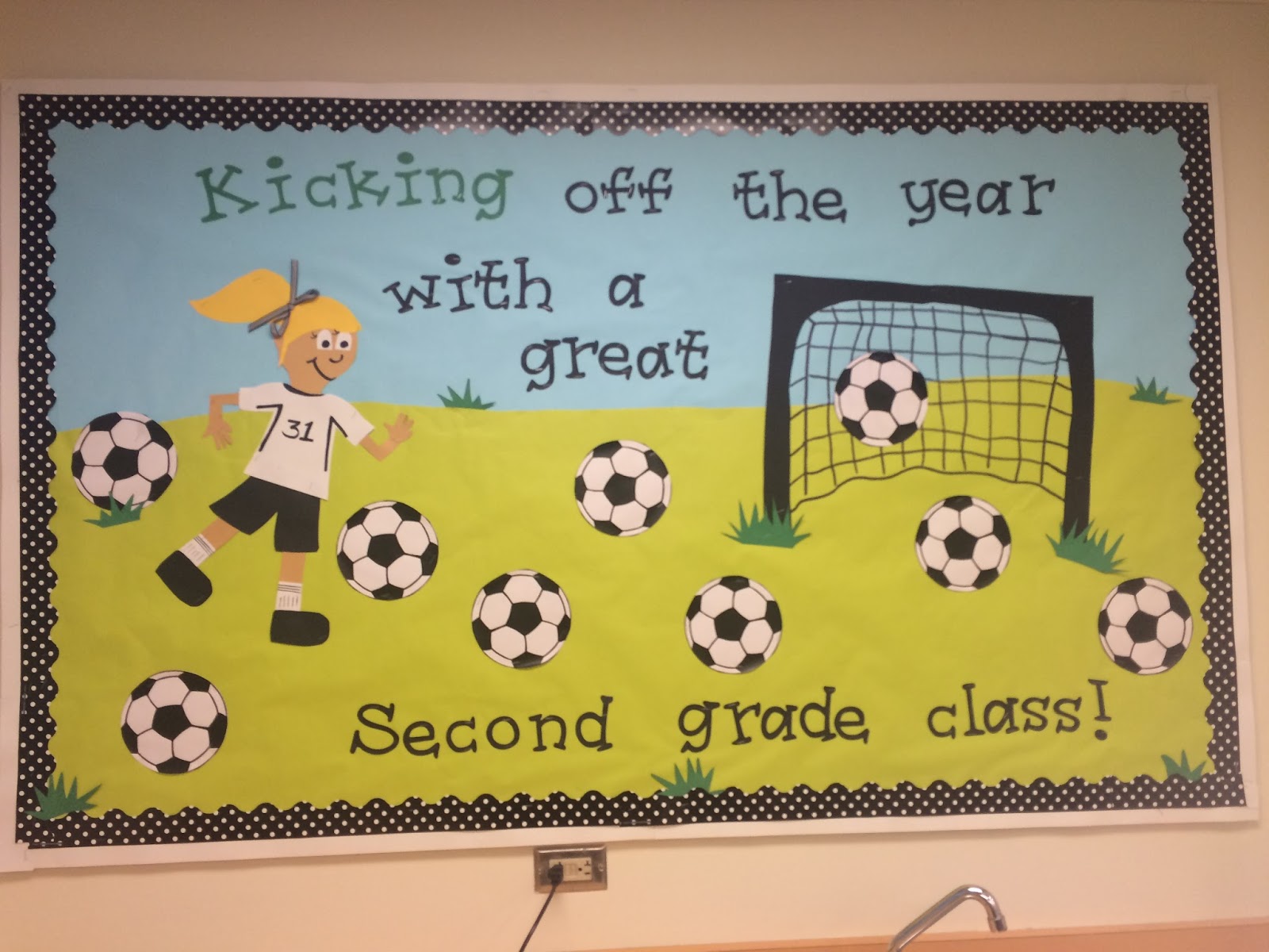 IMG_5115.JPG (1600×1200) | Sports theme classroom, Bulletin board ...