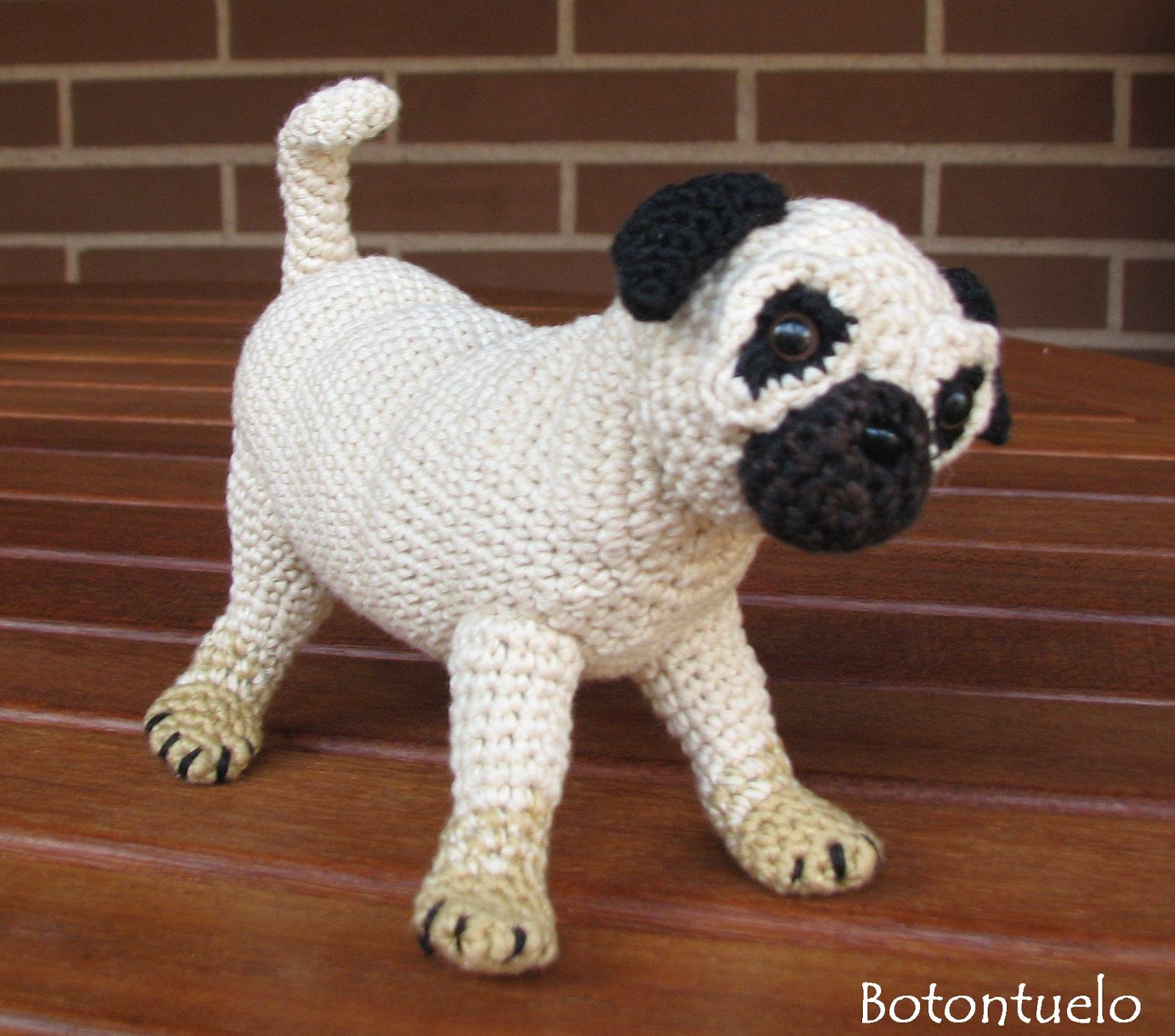 Botontuelo: Perro Pug!!