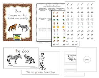 Zoo Everything & Zoo Freebie! - Simply Kinder