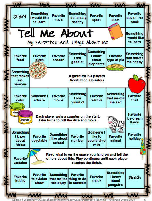 Sara Bruuns klassrum: Getting to know each other - part 1