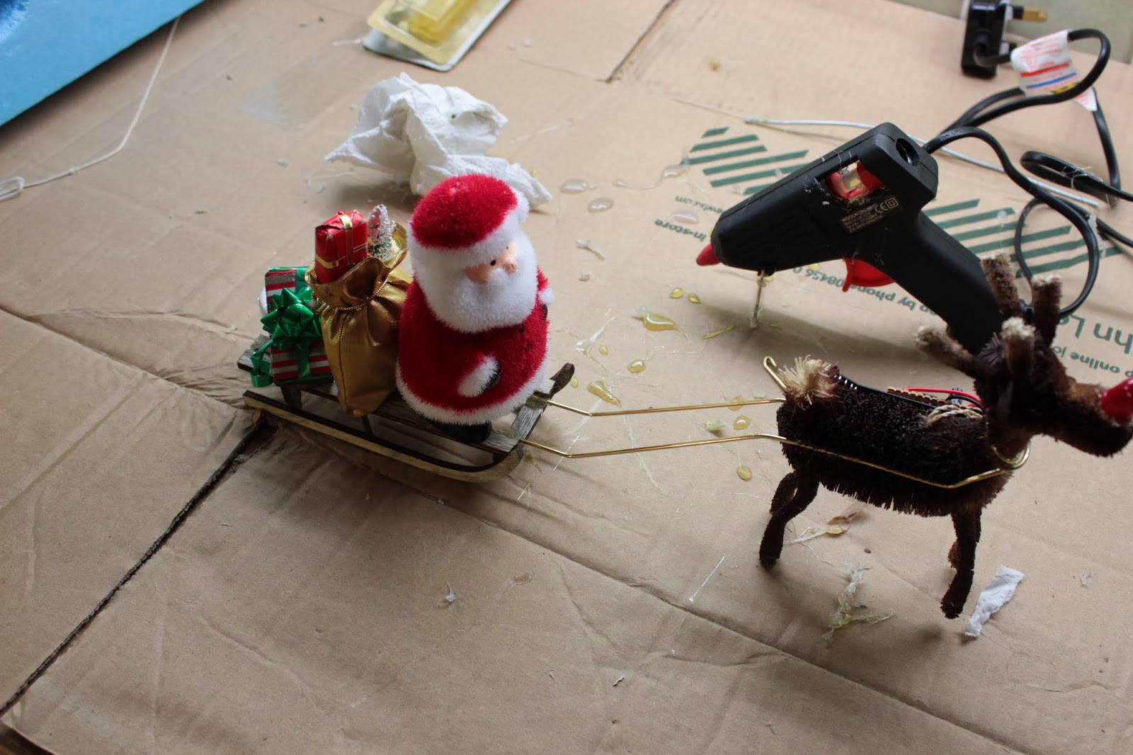 Making of Santa Sleigh Test and update for 2014