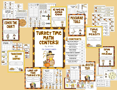 Thanksgiving Visual Plans - Teacher by the Beach