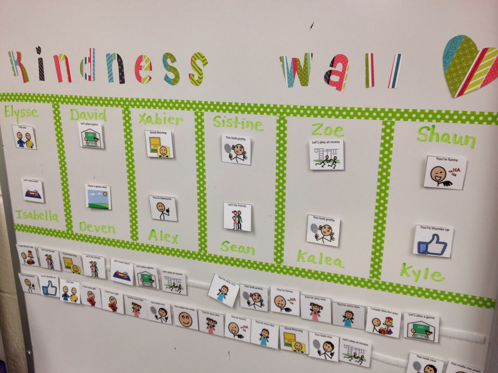 The Bender Bunch: Sharing Kindness with a Kindness Wall!