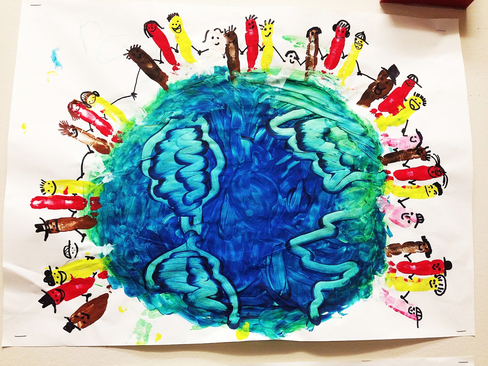 SmART Class Earth Day Finger Painting smart-class-earth-day-finger-painting