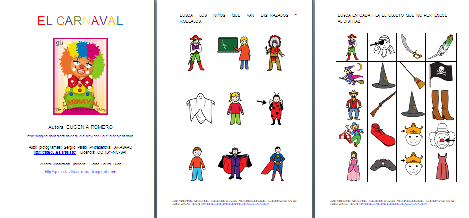 RECOPILACIÓN MATERIALES UNIDAD DIDÁCTICA EL CARNAVAL | Maestros de ...