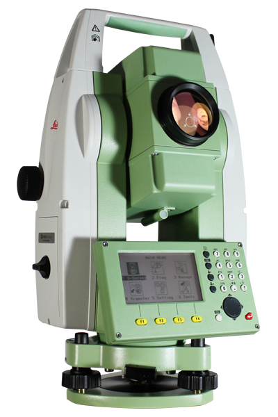 TOPOGRAFIA UNI: ESTACION TOTAL LEICA TS06-5" PLUS