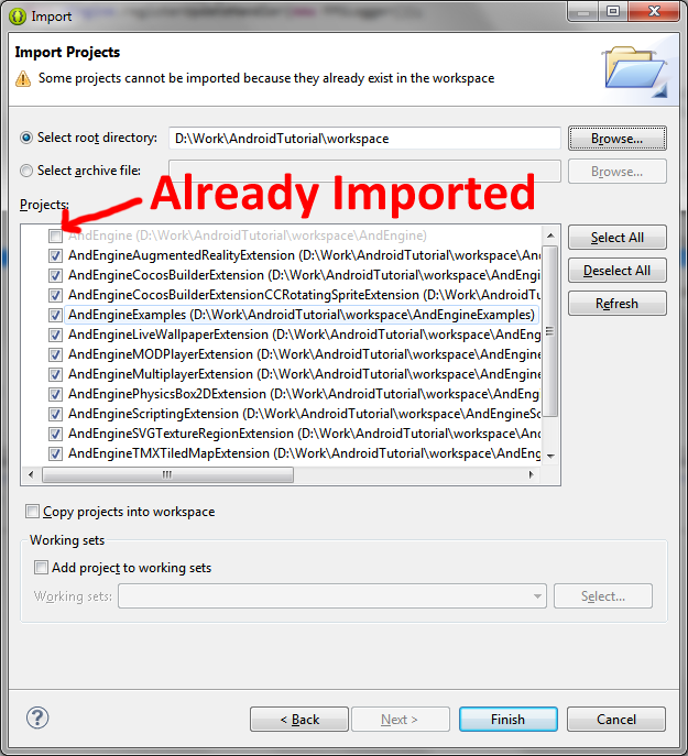AndEngine Tutorial - Extensions and Examples | Kulíš Android