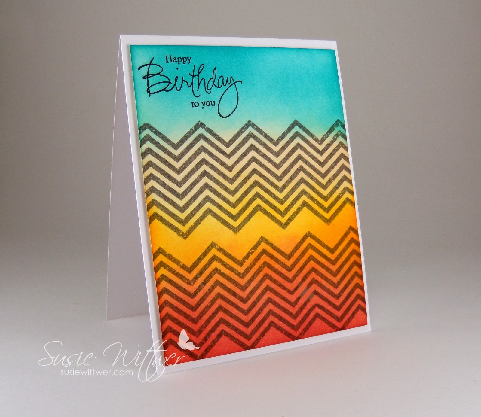 Procraftination: It's a Chevron Birthday Challenge!